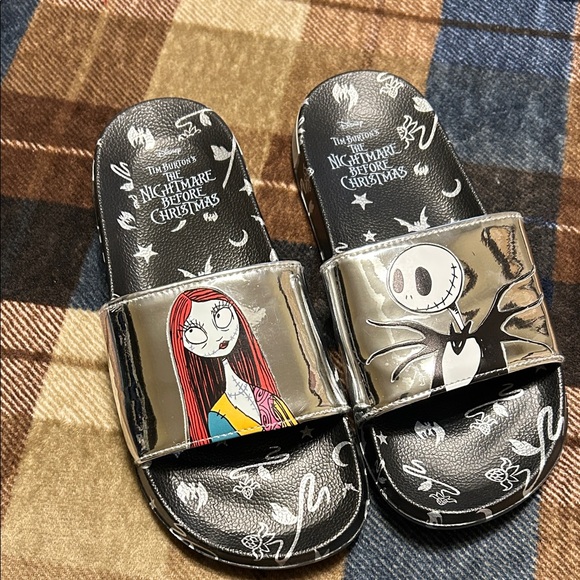 Disney | Shoes | Disney The Nightmare Before Christmas Kids Slide ...